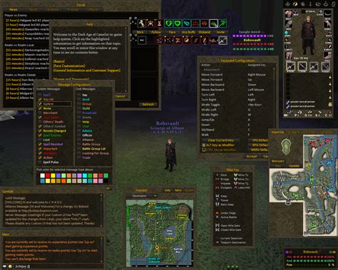 bobsui daoc custom user interface features