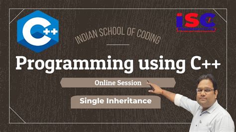 Implementing Single Inheritance In C Youtube