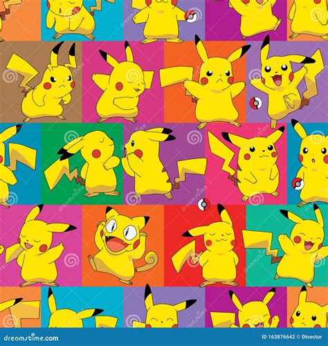 Pikachu Pattern Pokémon Professor Friede Captain Pikachu Join New