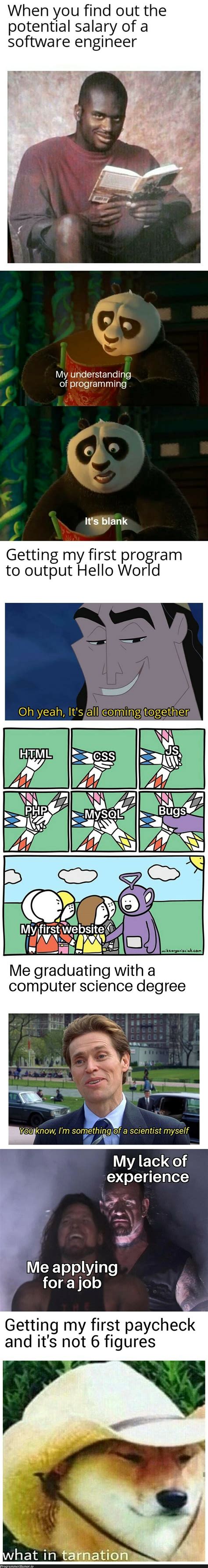 A Meme About My Journey With Programming ·