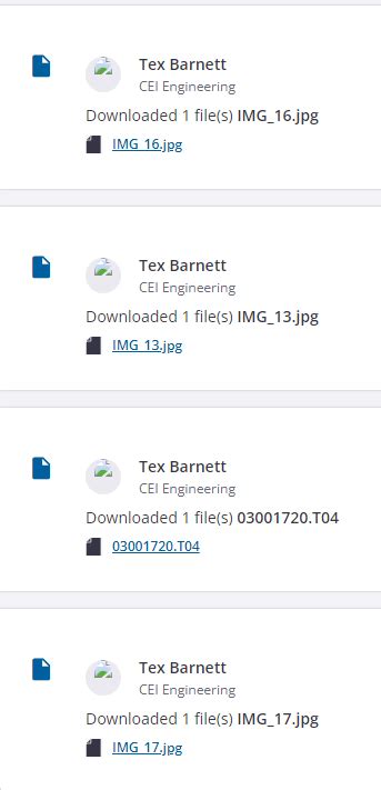 Trimble Connect Activity List Trimble Connect User Forum