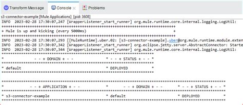 Load Data From S3 Bucket Using Mulesoft S3 Connector