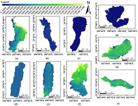 Estimation Of Chlorophyll A Concentration With Remotely Sensed Data For The Nine Plateau Lakes