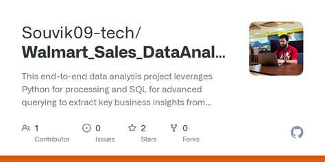 Github Souvik09 Techwalmartsalesdataanalysis This End To End Data