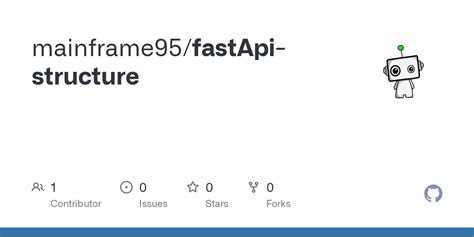 GitHub Mainframe FastApi Structure