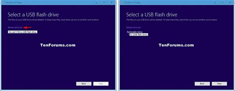 Create Bootable Usb Flash Drive To Install Windows 10 Tutorials