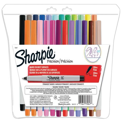 Sharpie® Ultra Fine Point Marker Assortment Set Of 24 Count 24