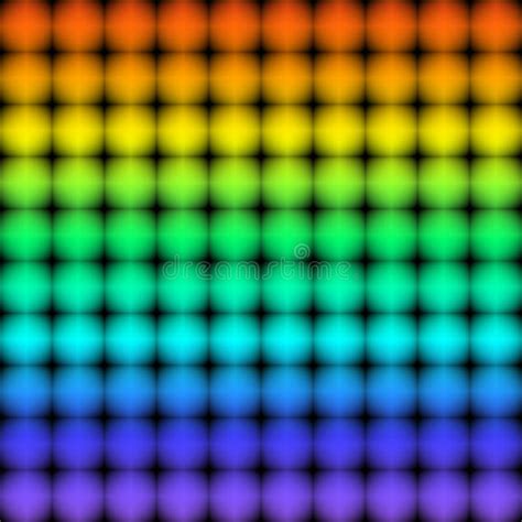 Colour Spectrum Grid Stock Illustration Illustration Of Saturation