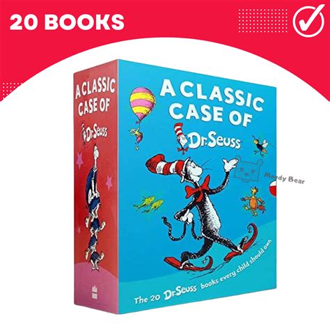 Dr Seuss Dr Seuss 20 books 最受兒童歡迎的蘇斯博士經典故事讀本 幼兒童書Phonics Learning