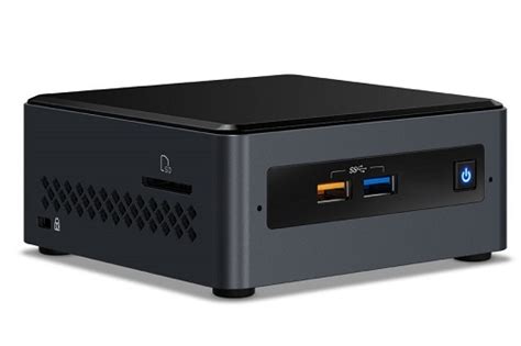 Intel Nuc June Canyon Kit Nuc7cjyh2 Celeron J4025 Ddr4 Wifi Usb3 Hdmi 2 5 Ssd No Audio Jack