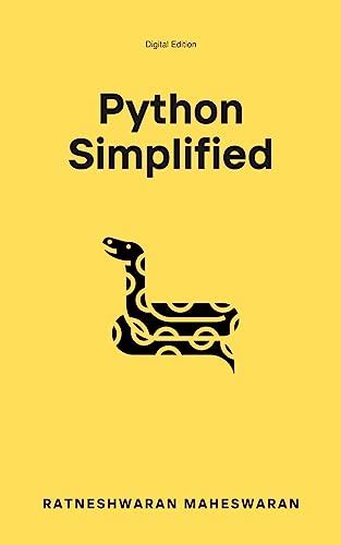 Python Simplified Updated Edition Ebook Maheswaran Ratneshwaran