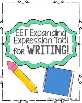 The EET Is A Great Way To Expands Babes Writing Through Describing Babes Will Fill Out