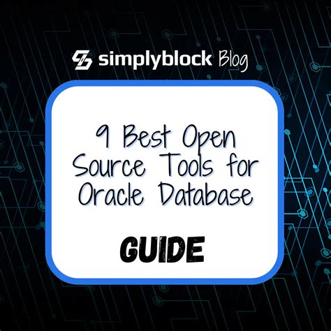 Best Open Source Tools For Oracle Database Simplyblock