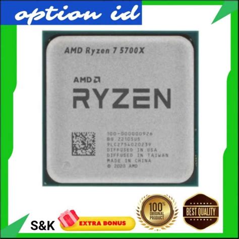 Promo Cessor Amd Ryzen X Am Zen Vermeer Tray Diskon Di Seller Scrollbox Store