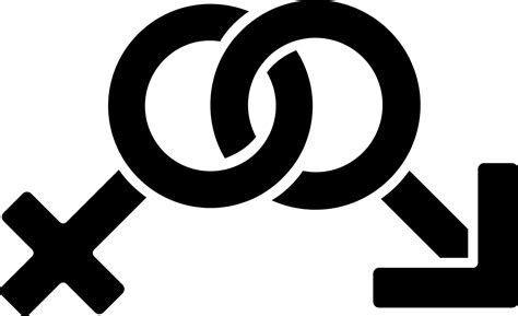 Black And White Illustration Of Sex Icon 24292295 Vector Art At Vecteezy