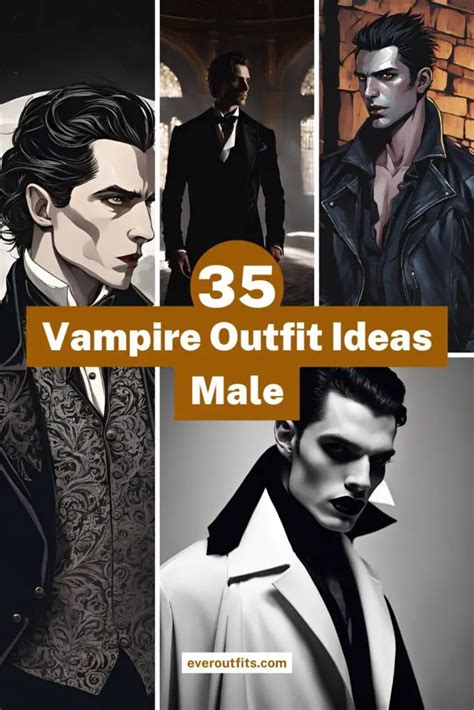 35 Vampire Outfit Ideas Male Best Looks For A Gothic Elegant