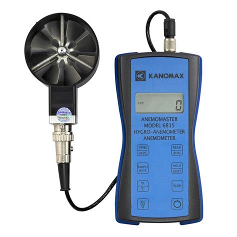 Rotating Vane Anemometer 6810 Series Kanomax Usa