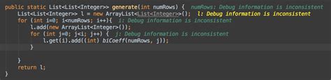 Java Debug Information Is Inconsistent In Intellij Stack Overflow