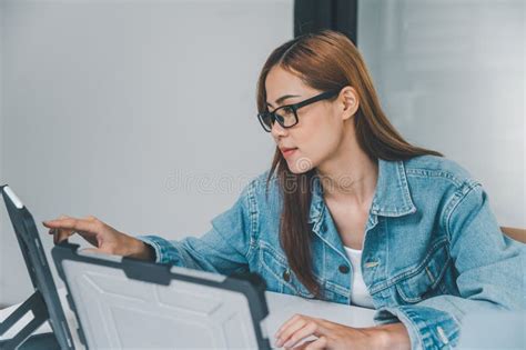 Female Programmer Working On Coding Software Development And Web