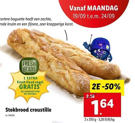 Stokbrood Croustille Promotie Bij Lidl