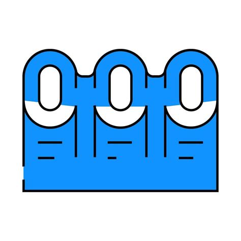 Waste Sorting Bins Icon Color Illustration Vector Art At Vecteezy