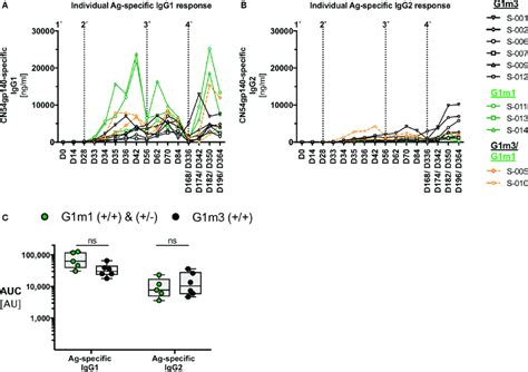 Individual Antigen Specific Igg Subclass Responses In The Context Of