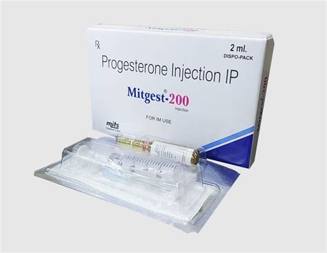 Progesterone Injection Packaging Size 2 Ml Dose 200 Mg At Rs 88 Vial In Nagpur