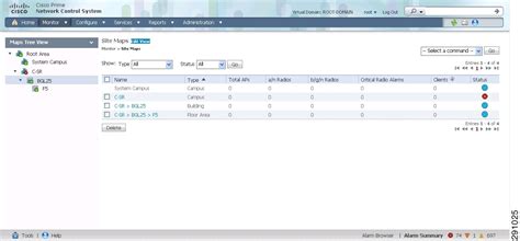 Cisco Prime Network Control System Configuration Guide Release 1 0 Chapter 6 Monitoring Maps