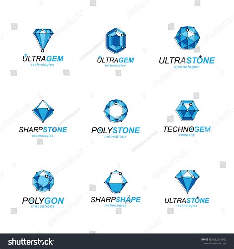 3d Vector Digital Wireframe Objects Created Stock Vector Royalty Free 1832519500 Shutterstock