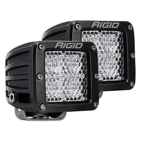 Rigid Industries D Series Pro Flood Diffused Surface Mount Black Light