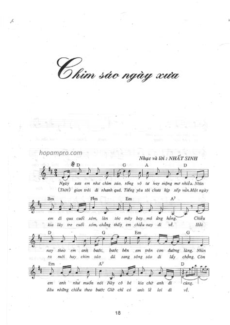 Sheet Nh C B I Chim S O Ng Y X A H P M Pro