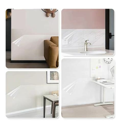 무점착 투명시트지 벽면 보호 필름 방수 주방 45cmx3m 티몬