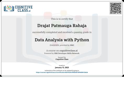 Ibm Da0101en Certificate Cognitive Class