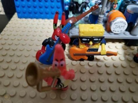 Mega Bloks Spongebob Squarepants Rock Band Figure Pack 3939851581