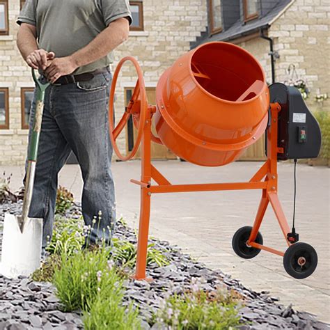 Durable And Versatile Cement Mixer With Easy Movement Living And Home