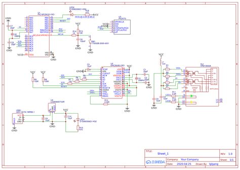 Tft液晶屏模块 Ili9341 立创eda