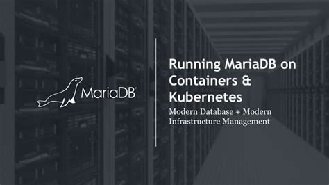 Running Database Infrastructure On Containers Pdf