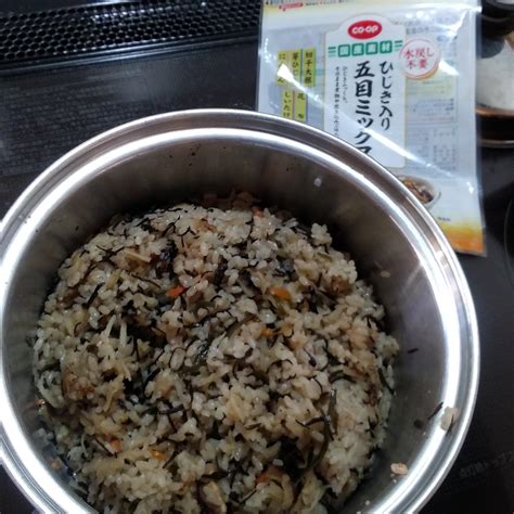 炊き込みご飯 コープでphoto
