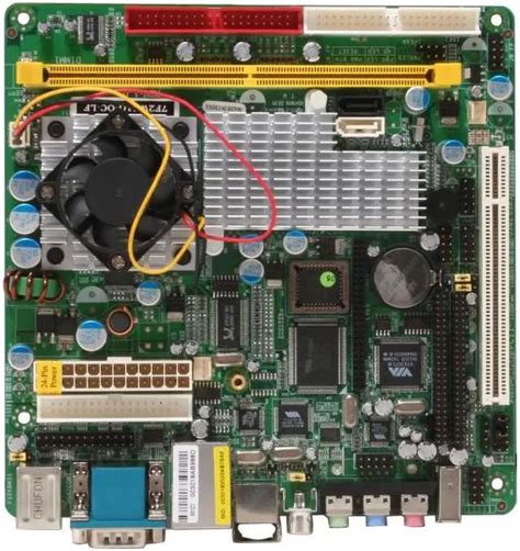 Jetway J7f2we1g Oc Lf Embeded Via C7 Nanobga 1ghz Processor Mini Itx Motherboard Cpu Combo