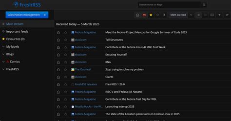 I Self Hosted My Own Rss Reader To Keep Up With The News