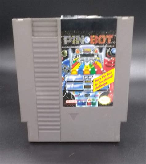 Pin Bot Nintendo Nes Game Etsy