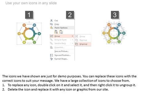 Circular Network Diagram With Icons Powerpoint Slides