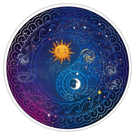 Sticker Celestial Yin Yang 3x3