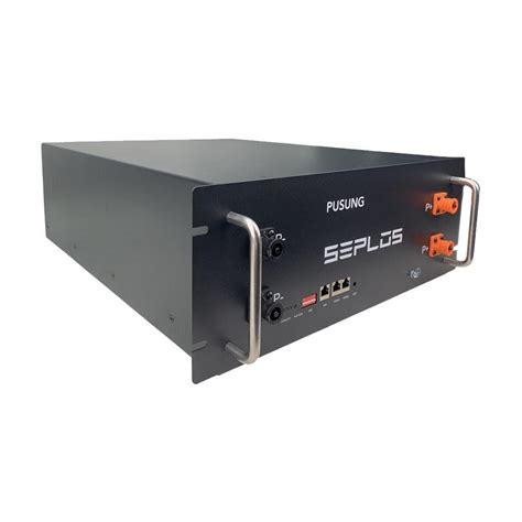 Seplos Lifepo4 Battery Pack Pusung R 512v 100ah With Bms 30 And Certificates For Solar Power