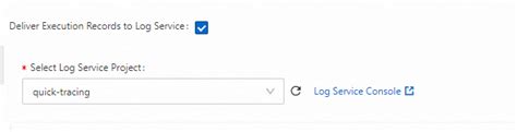 Deliver Execution Records Cloudops Orchestration Service Alibaba Cloud Documentation Center