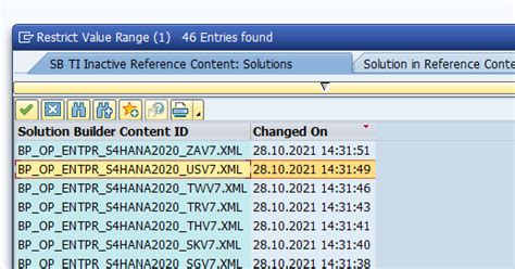 Sap Solution Builder
