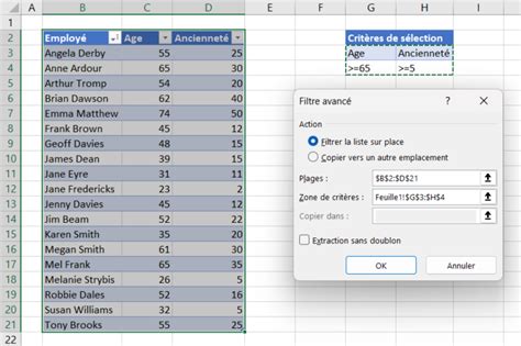 Filtre Avancé Dans Excel Filtrer Plusieurs Critères Et Plus Encore