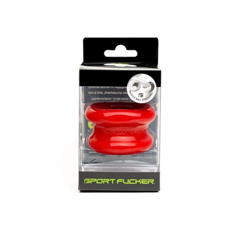 Sport Fucker Muscle Ball Stretcher Tpe Red Foxy Bunny