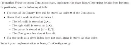 Solved 10 Marks Using The Given Contiguous Class