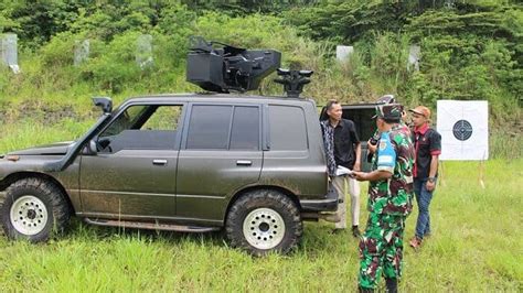 dislitbangad gelar uji coba sertifikasi prototipe sensor tembak counter sniper